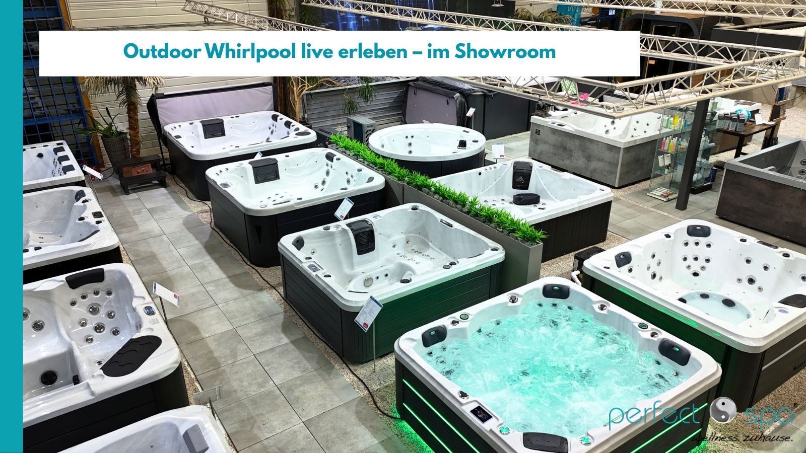 Outdoor Whirlpool live erleben – Showroom & Beratung