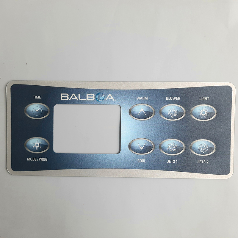 Whirlpool Display Overlay Balboa Bedienfeld VL801D