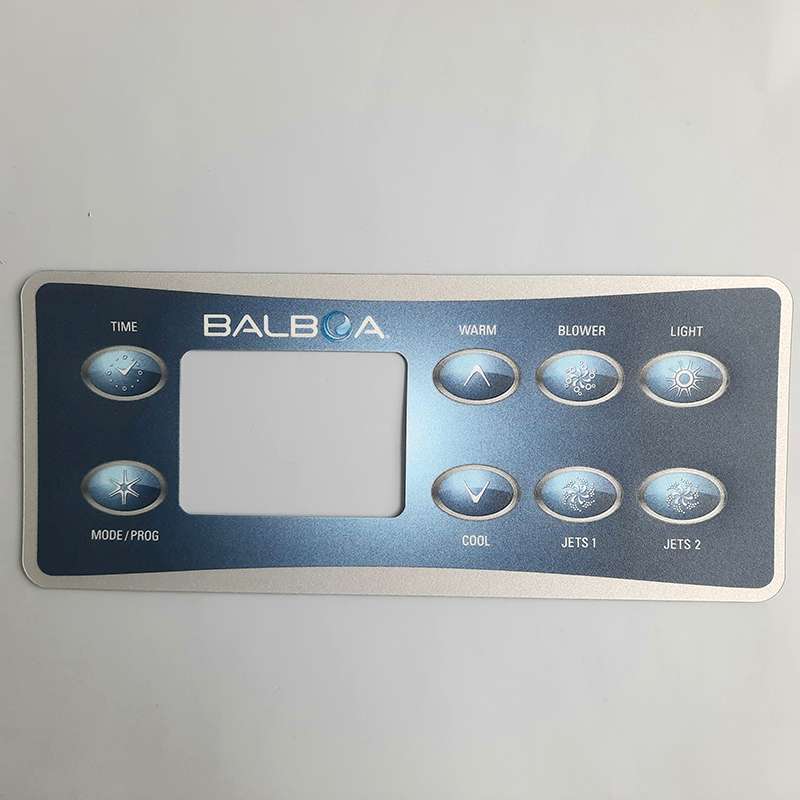 Whirlpool Display Overlay Balboa Bedienfeld VL801D